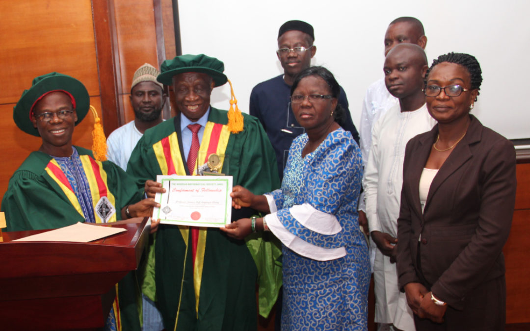 AIMS Ghana President Inducted as a Fellow of the Nigerian Mathematical ...