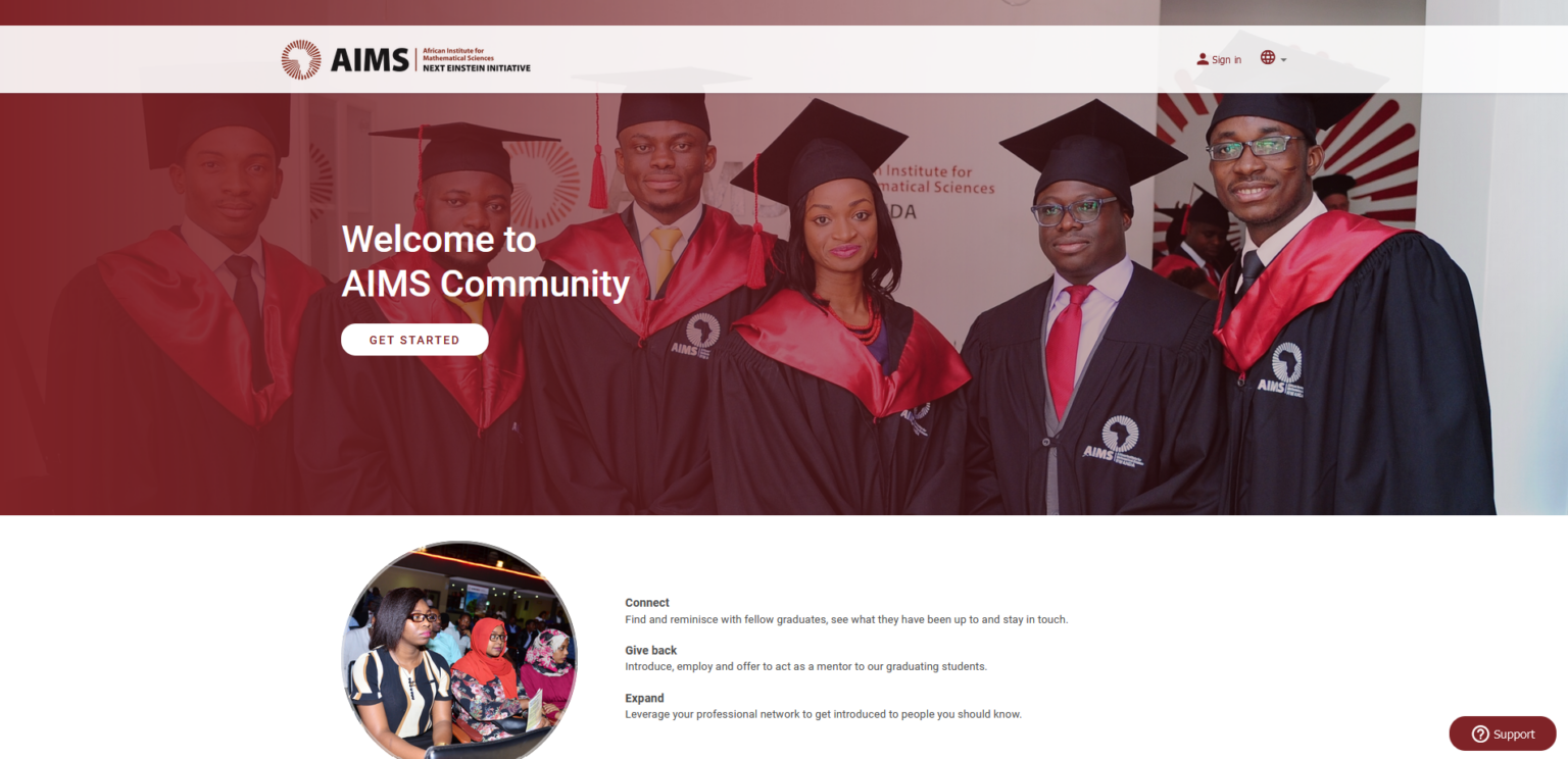 Getting Interactive on the AIMS Community Portal – AIMS Ghana