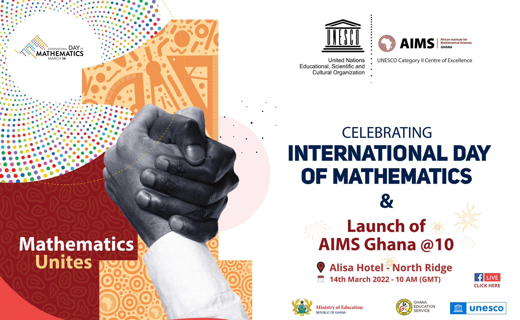 Celebrating the International Day of Mathematics and Launch of AIMS ...