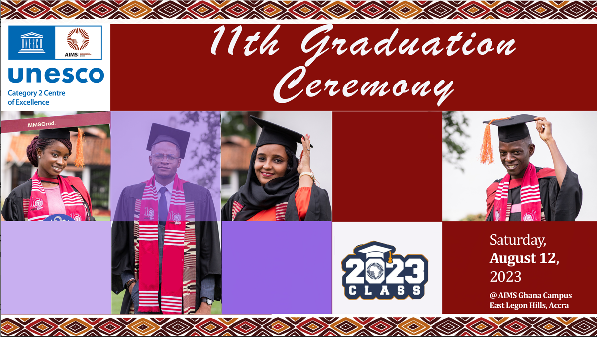 11th Graduation – Celebrating Excellence at AIMS Ghana – AIMS Ghana
